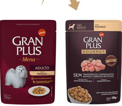 GRAN PLUS SACHE FRANGO 100G - Tonicão